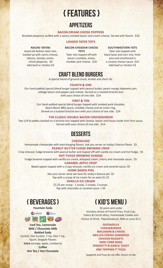 Off the Grill – Tailgators