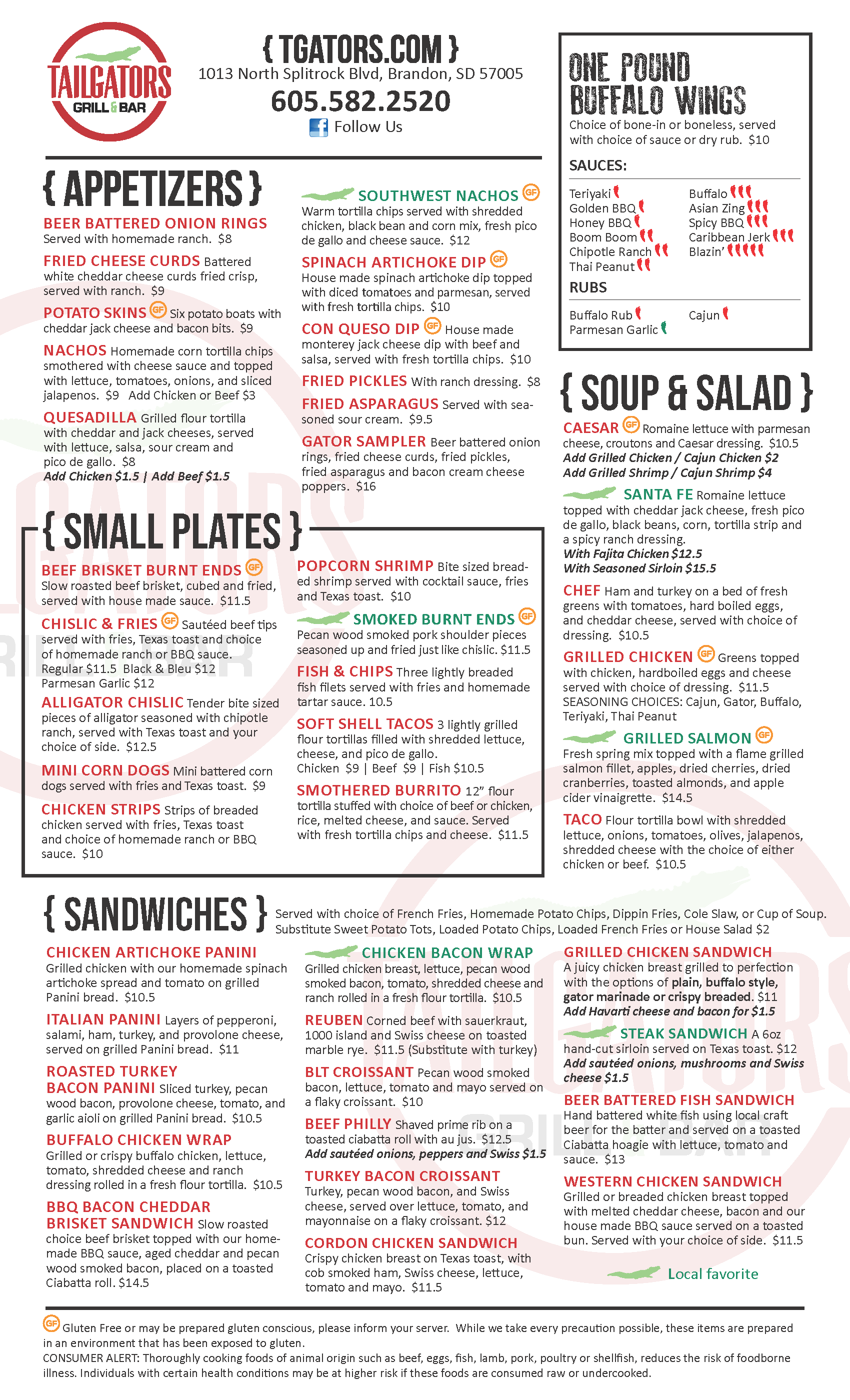 Off the Grill – Tailgators